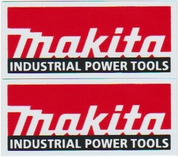 Makita Industrial Power Tools sticker set
