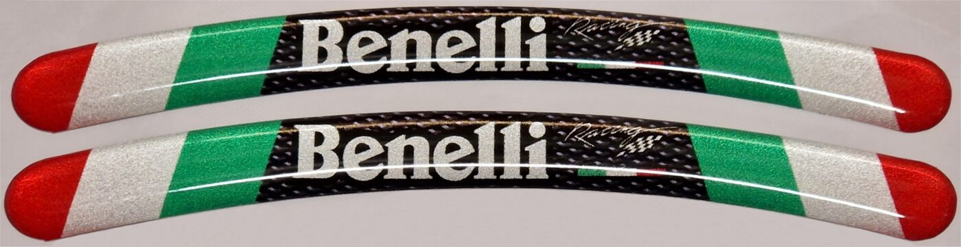 Benelli Racing 3D doming sticker set