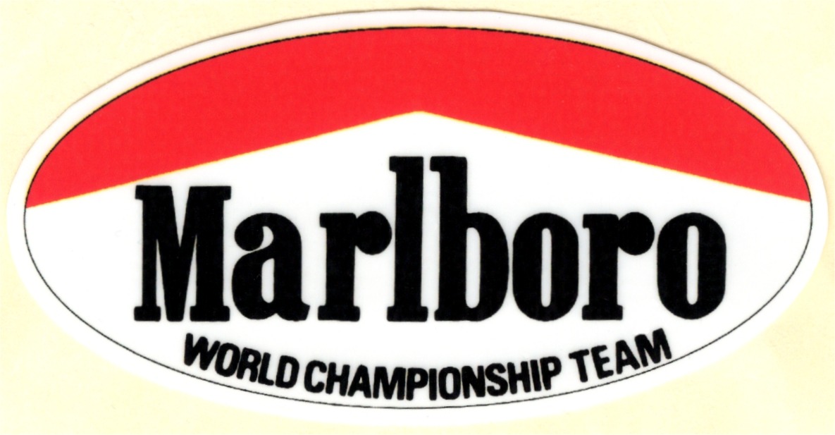 Marlboro World Championship Team sticker