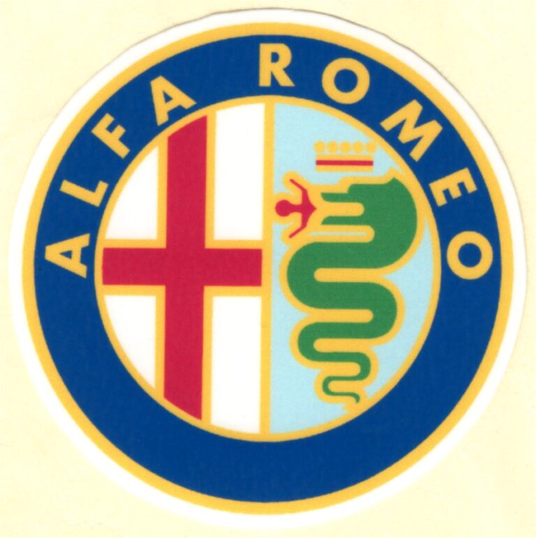 Alfa Romeo sticker