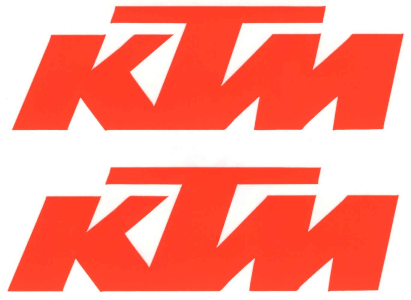 KTM sticker set