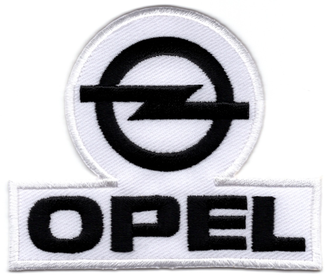 Opel stoffen opstrijk patch