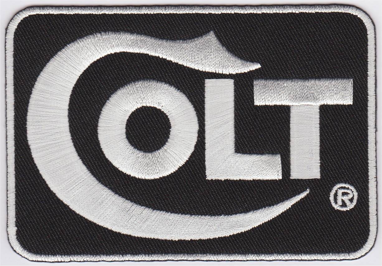 Colt stoffen opstrijk patch