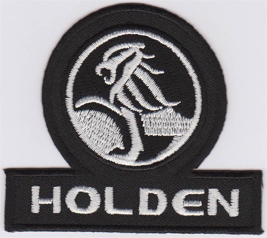 Holden stoffen opstrijk patch
