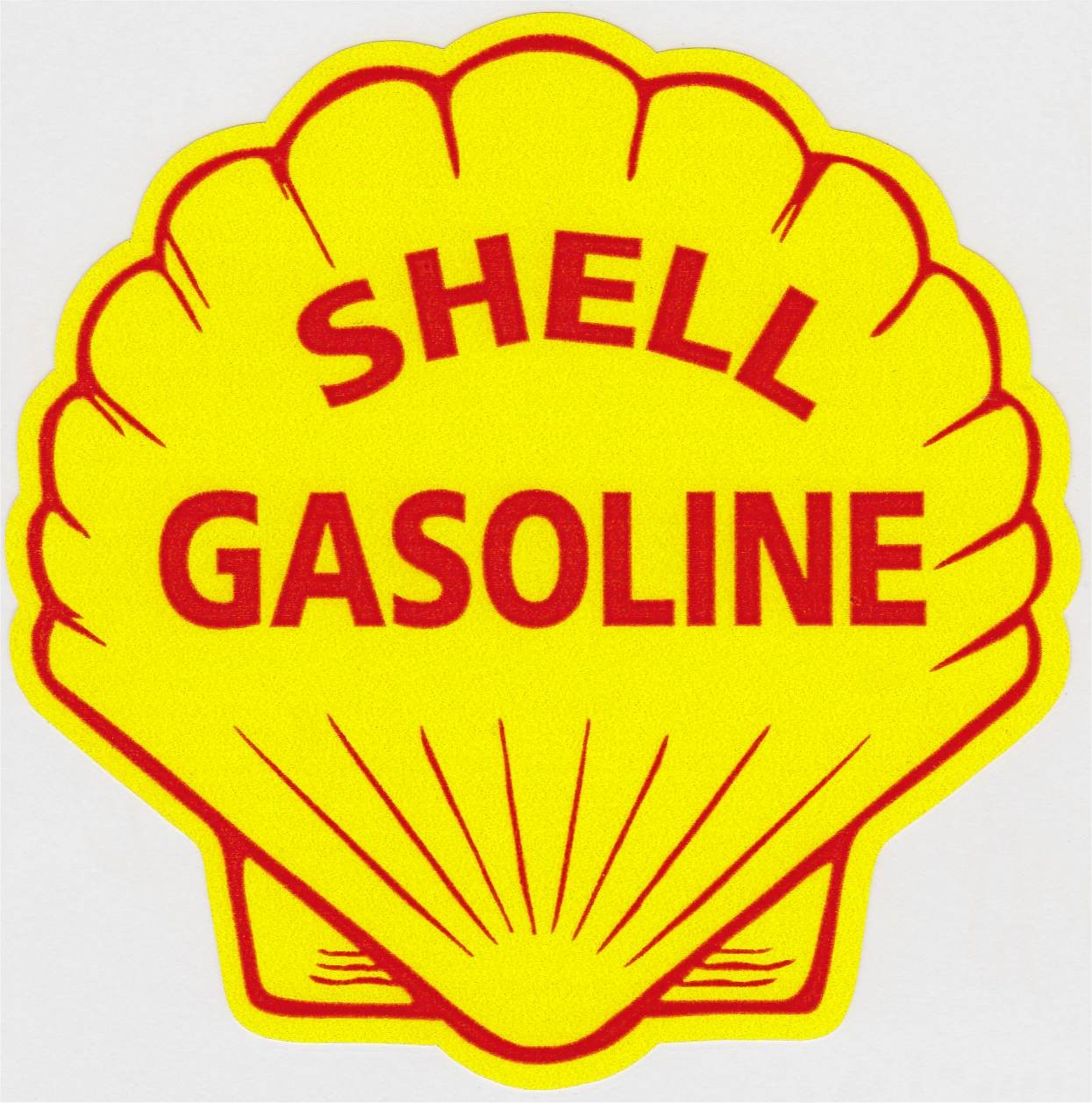 Shell Gasoline Sticker