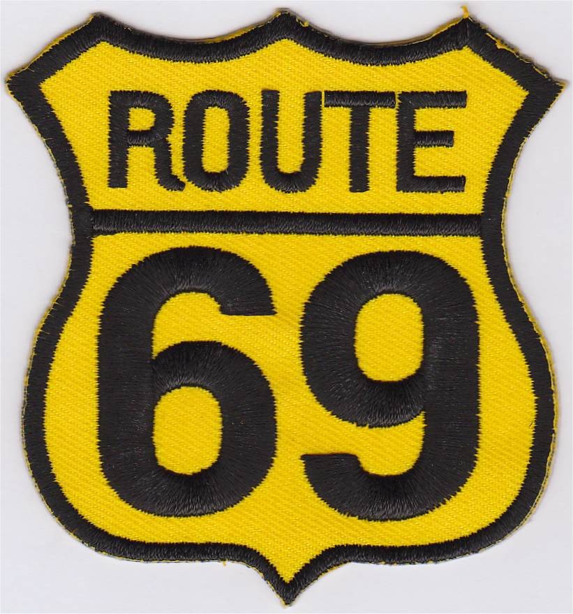 Route 69 stoffen Opstrijk patch