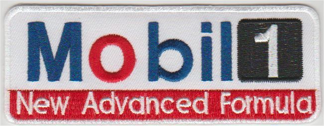 Mobil 1 stoffen opstrijk patch
