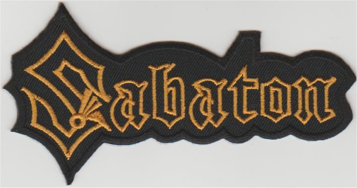 Sabaton stoffen opstrijk patch