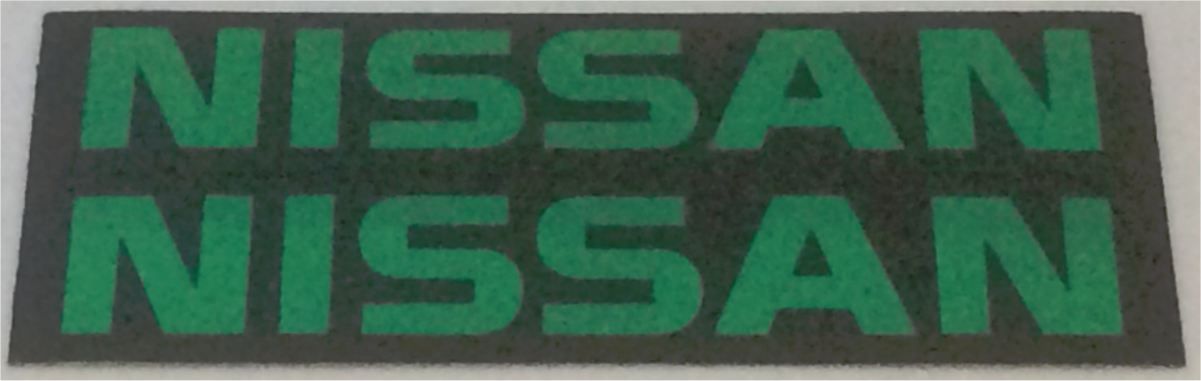 Nissan metallic sticker set