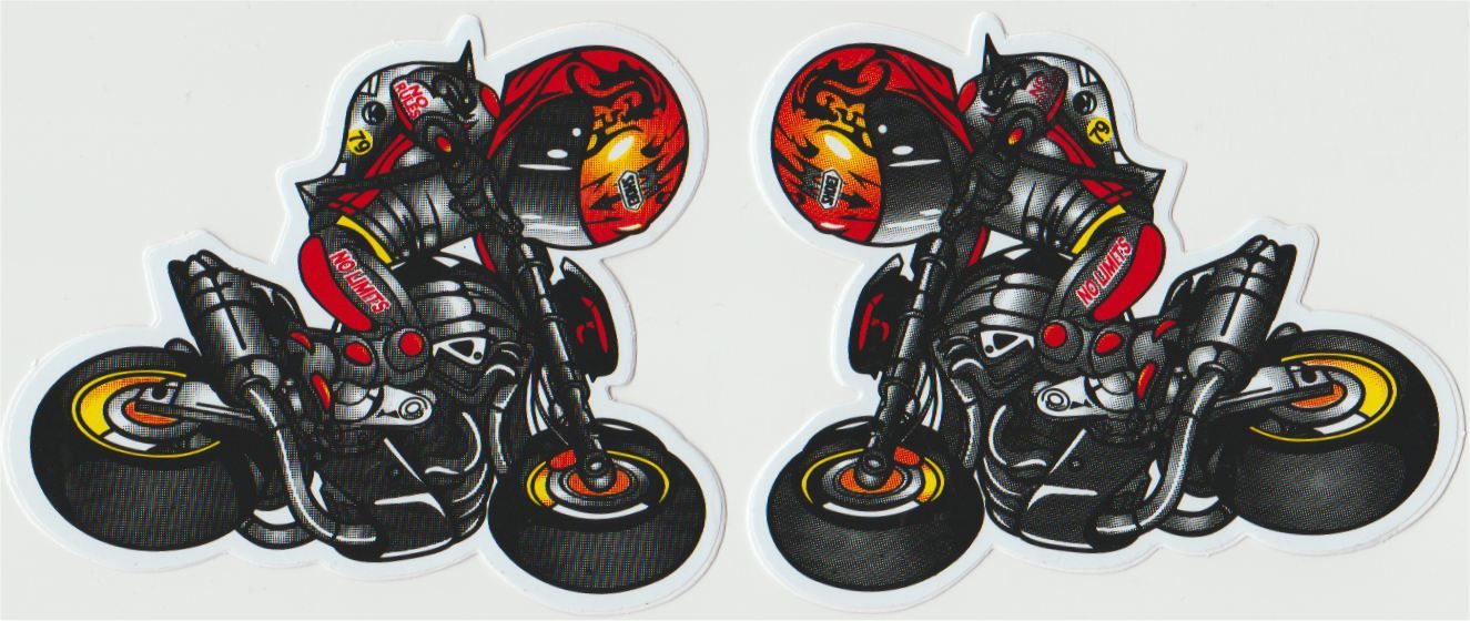 Motor sticker set