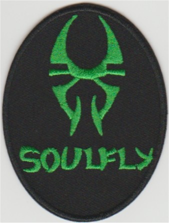 Soulfly stoffen opstrijk patch