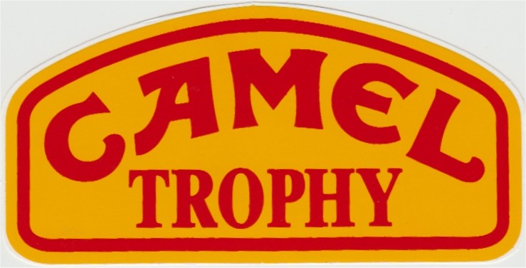 Camel Trophy sticker