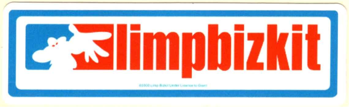 Limp Bizkit sticker