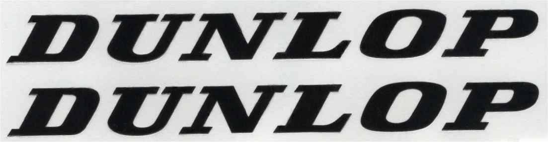 Dunlop sticker set