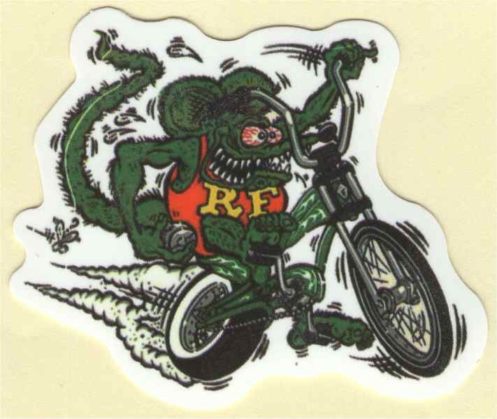 Rat Fink sticker
