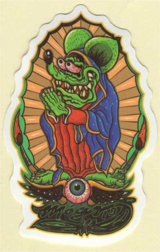 Rat Fink sticker