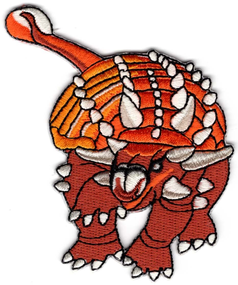 Dinosaure Minotaurasaurus Applique Fer Sur Patch