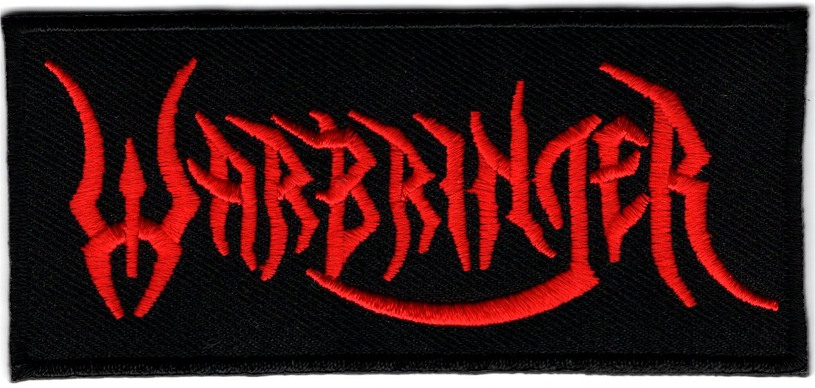 Warbringer stoffen opstrijk patch