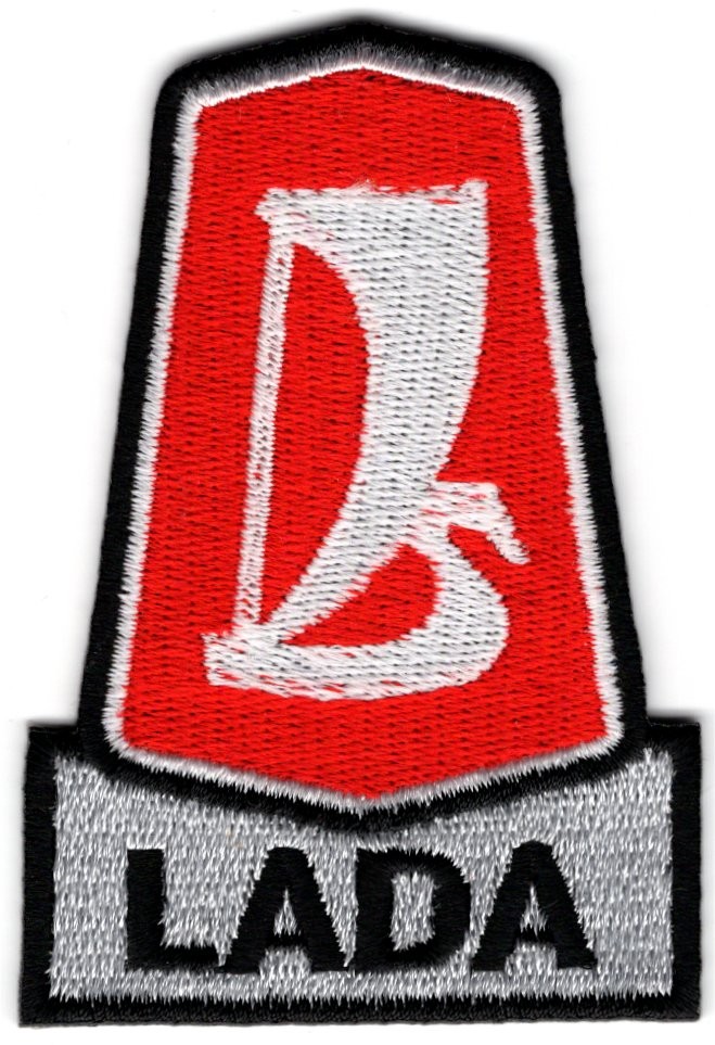 Lada stoffen opstrijk patch