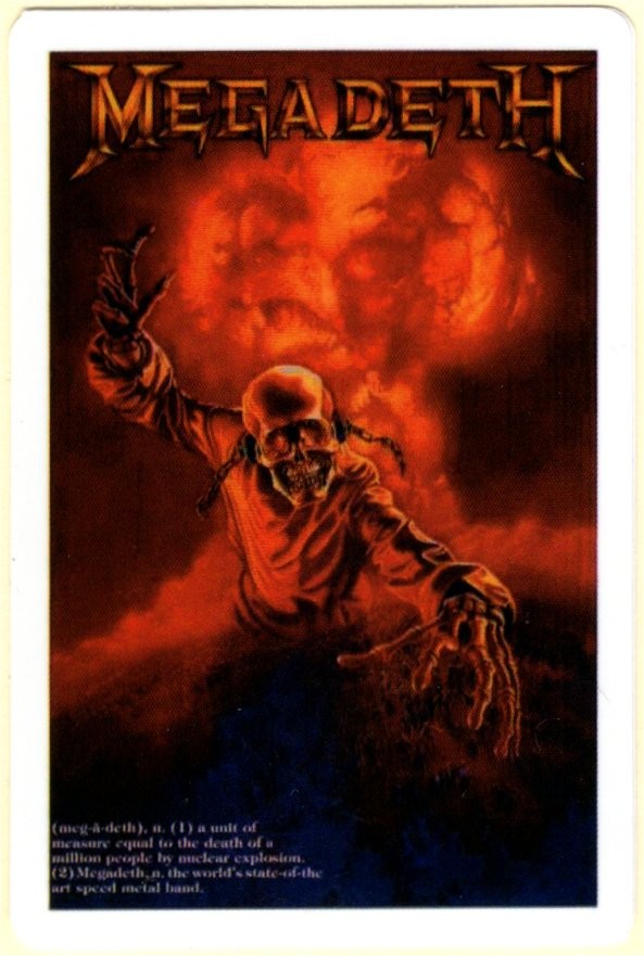 Megadeth sticker