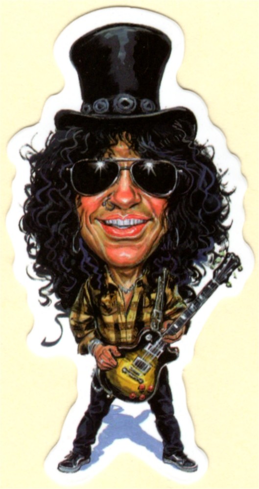 Slash sticker