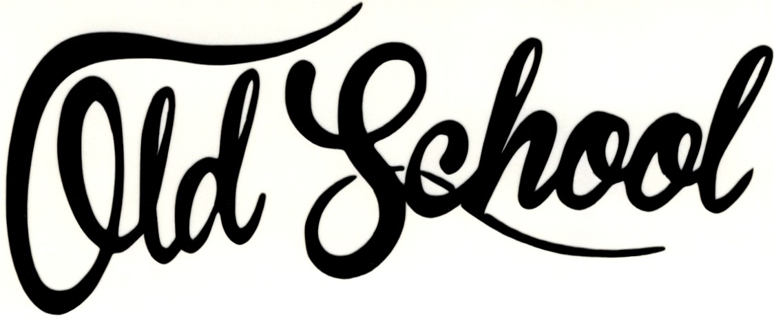Old School sticker