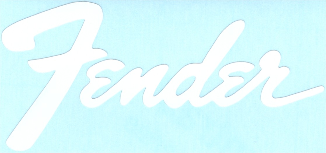 Fender sticker