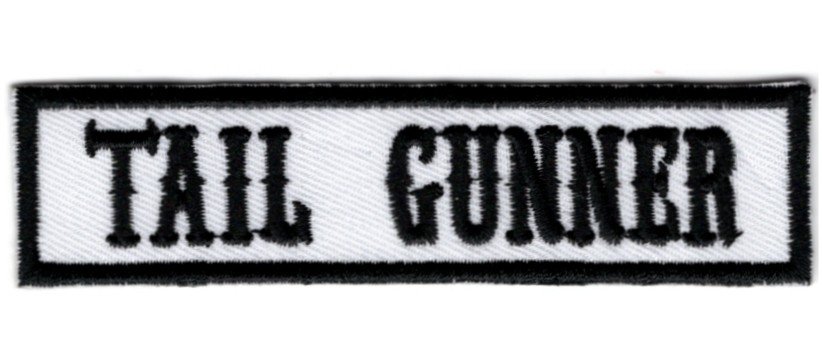 Tail Gunner stoffen opstrijk patch